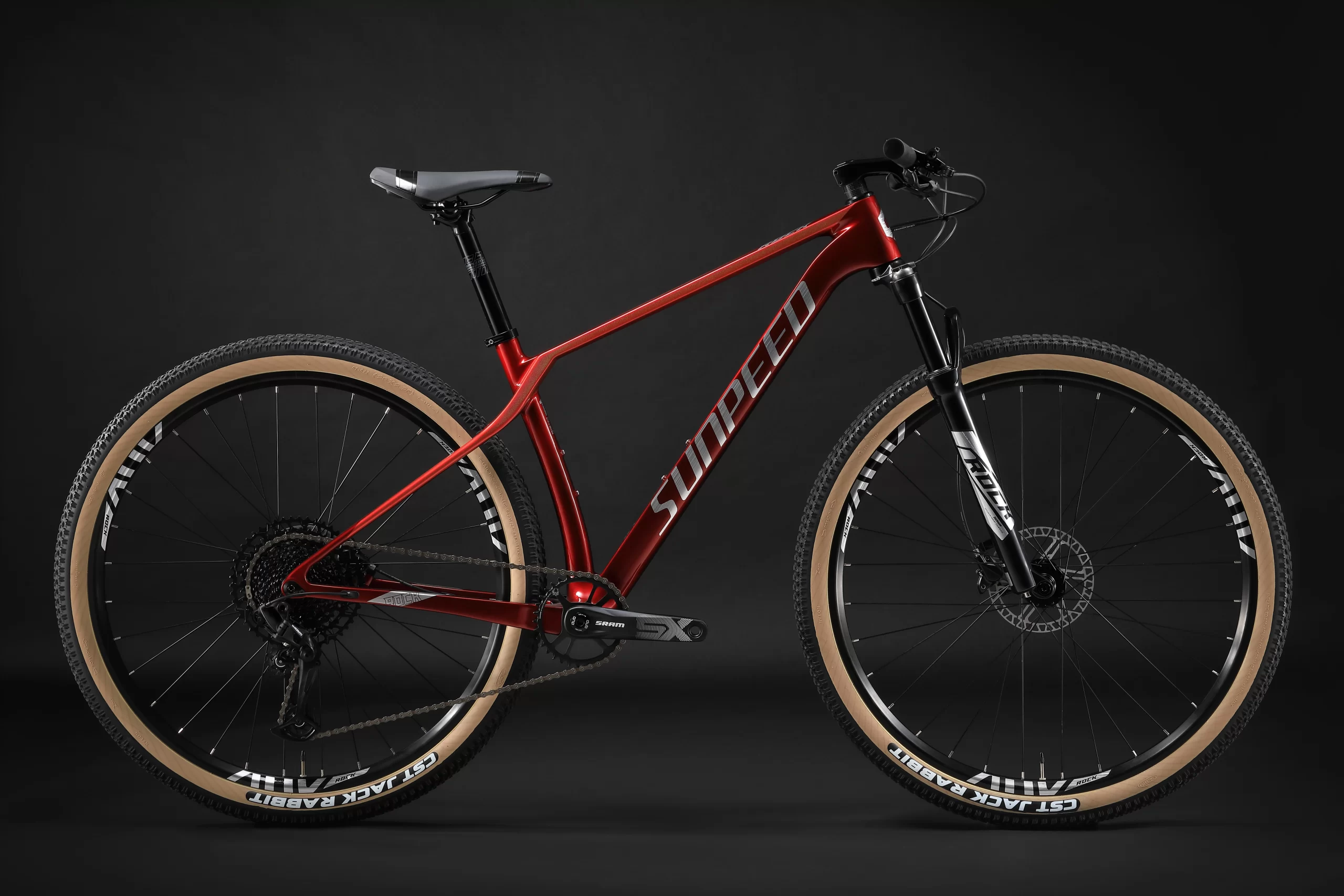 CUADRO MTB SUNPEED ROCK CARBONO - Folca